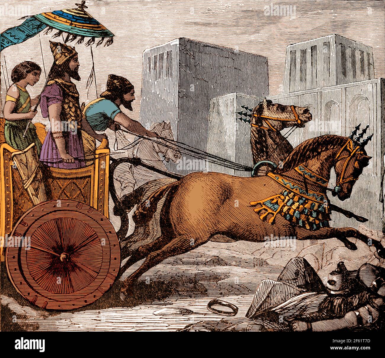 Cyrus the great entering ecbatana hi-res stock photography and images ...