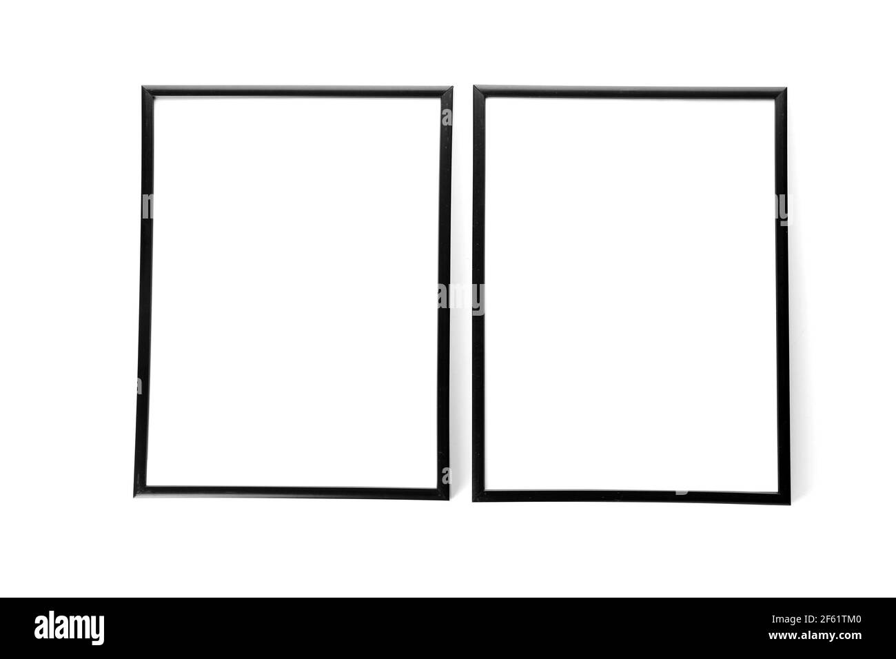 Minimal empty frames Cut Out Stock Images & Pictures - Alamy