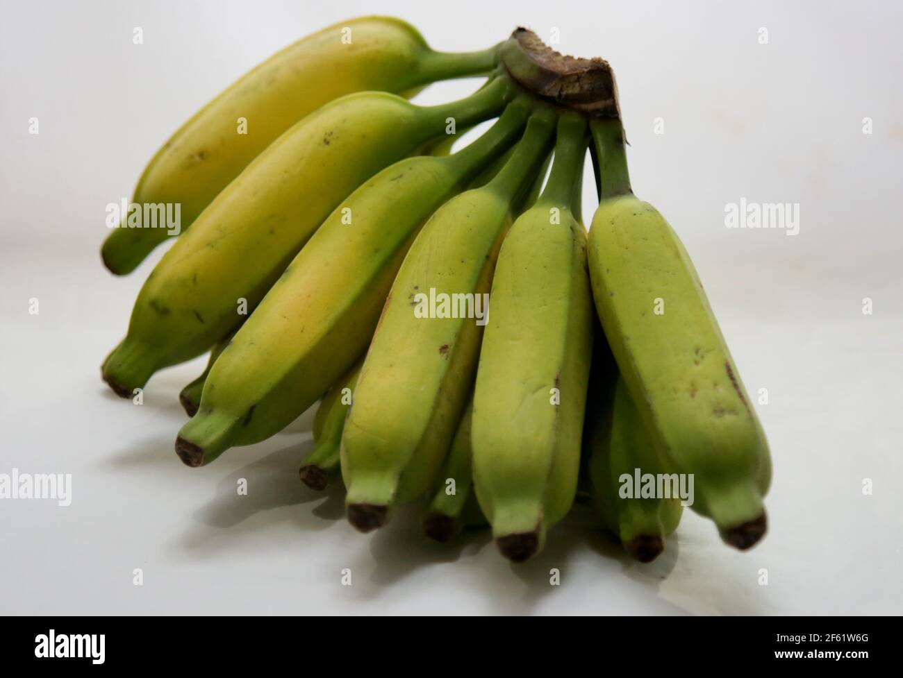 salvador, bahia / brazil - may 28, 2020: bunch of bananas is seen in ...