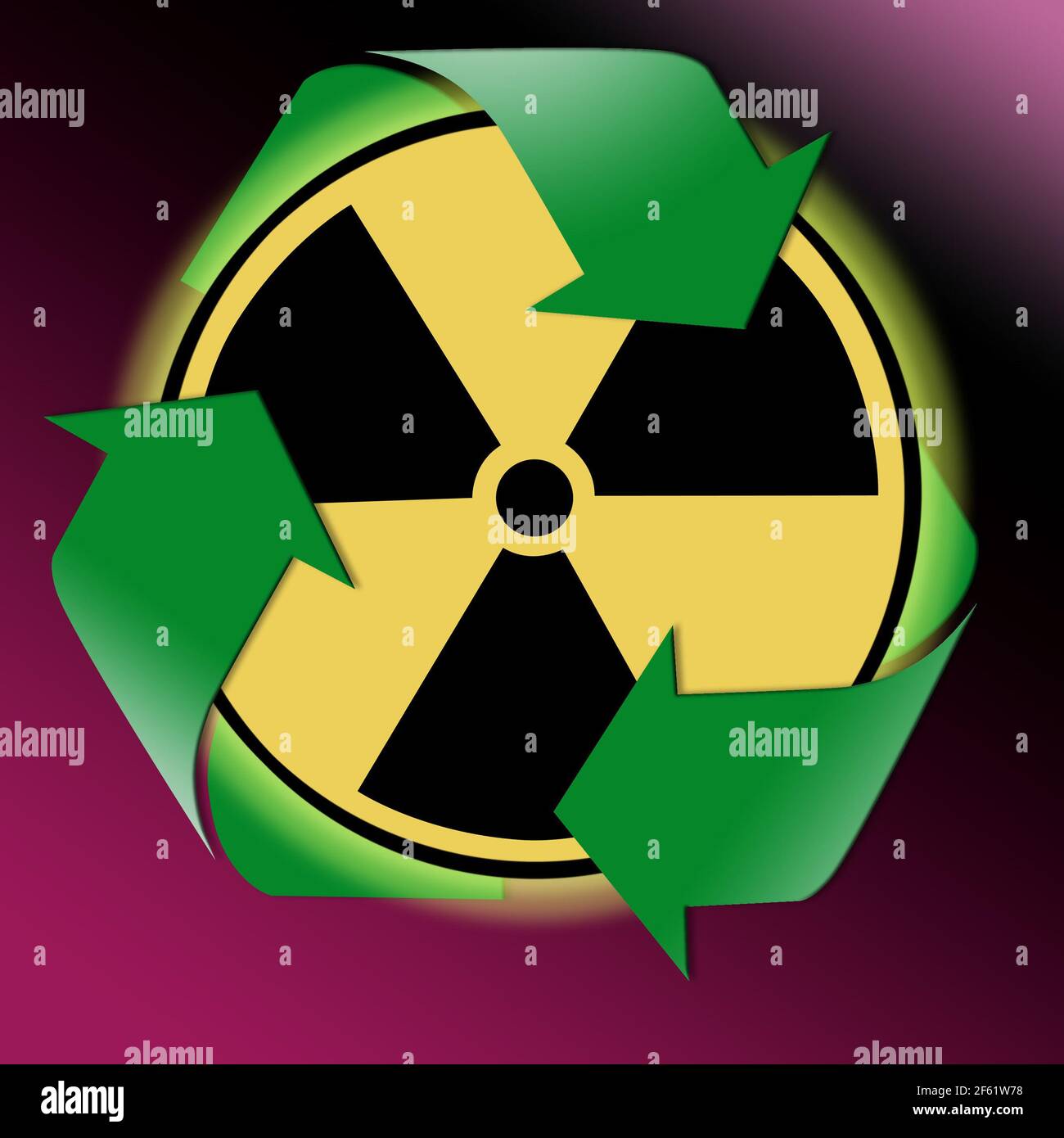 Radiation recycle hi-res stock photography and images - Alamy