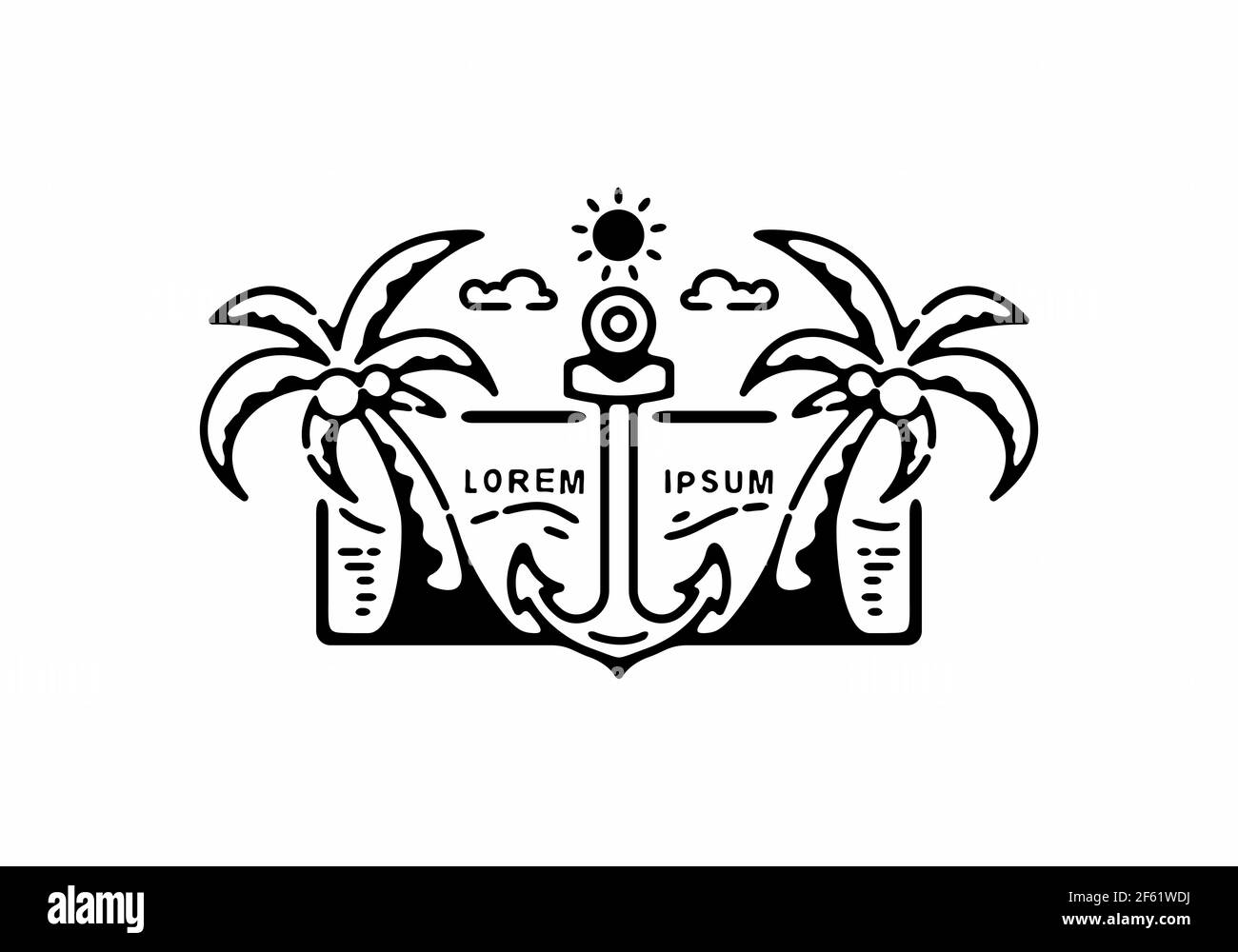 Sand anchor Cut Out Stock Images & Pictures - Alamy