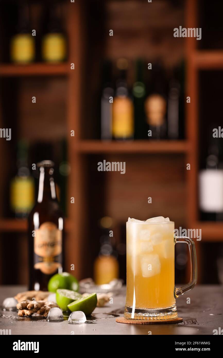 Ginger beer label hi-res stock photography and images - Alamy