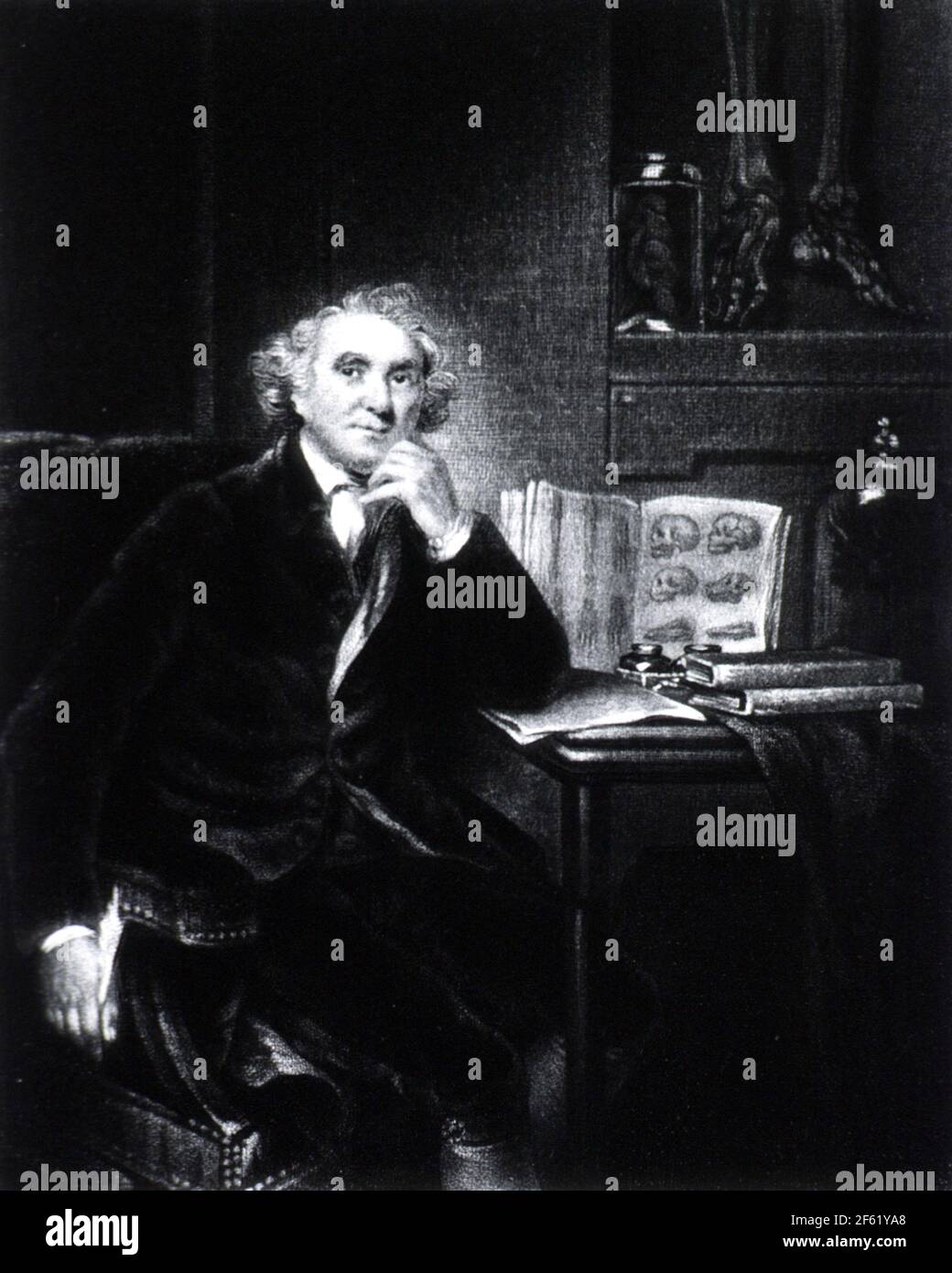 John Hunter, Scottish Surgeon and Anatomist Stock Photo - Alamy