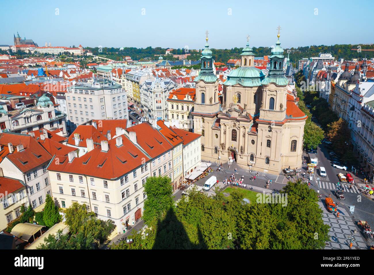 Prague the capital of the Europe state of the Czech Republic ...