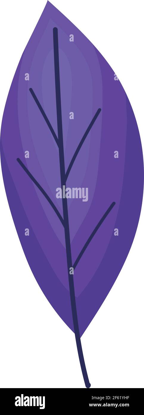 purple leaf design Stock Vector Image & Art - Alamy