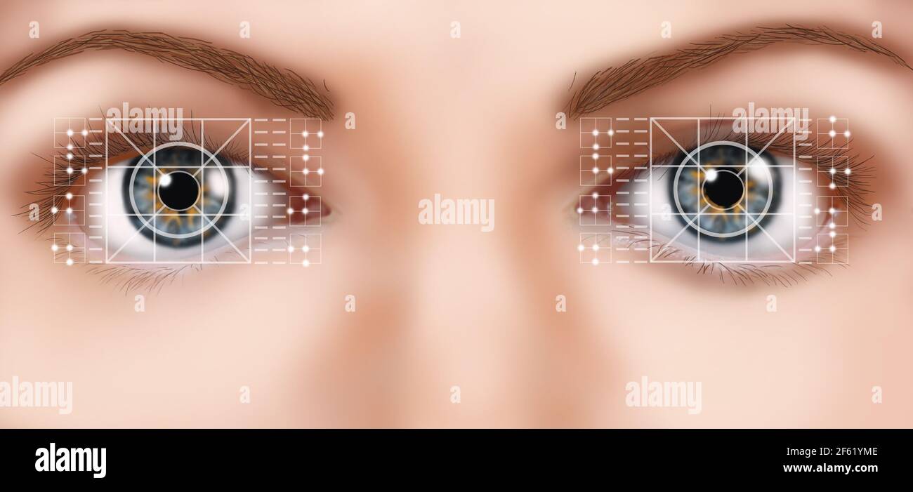 Biometric eye scan Stock Photo - Alamy Biometric eye scan Stock Photo - Alamy