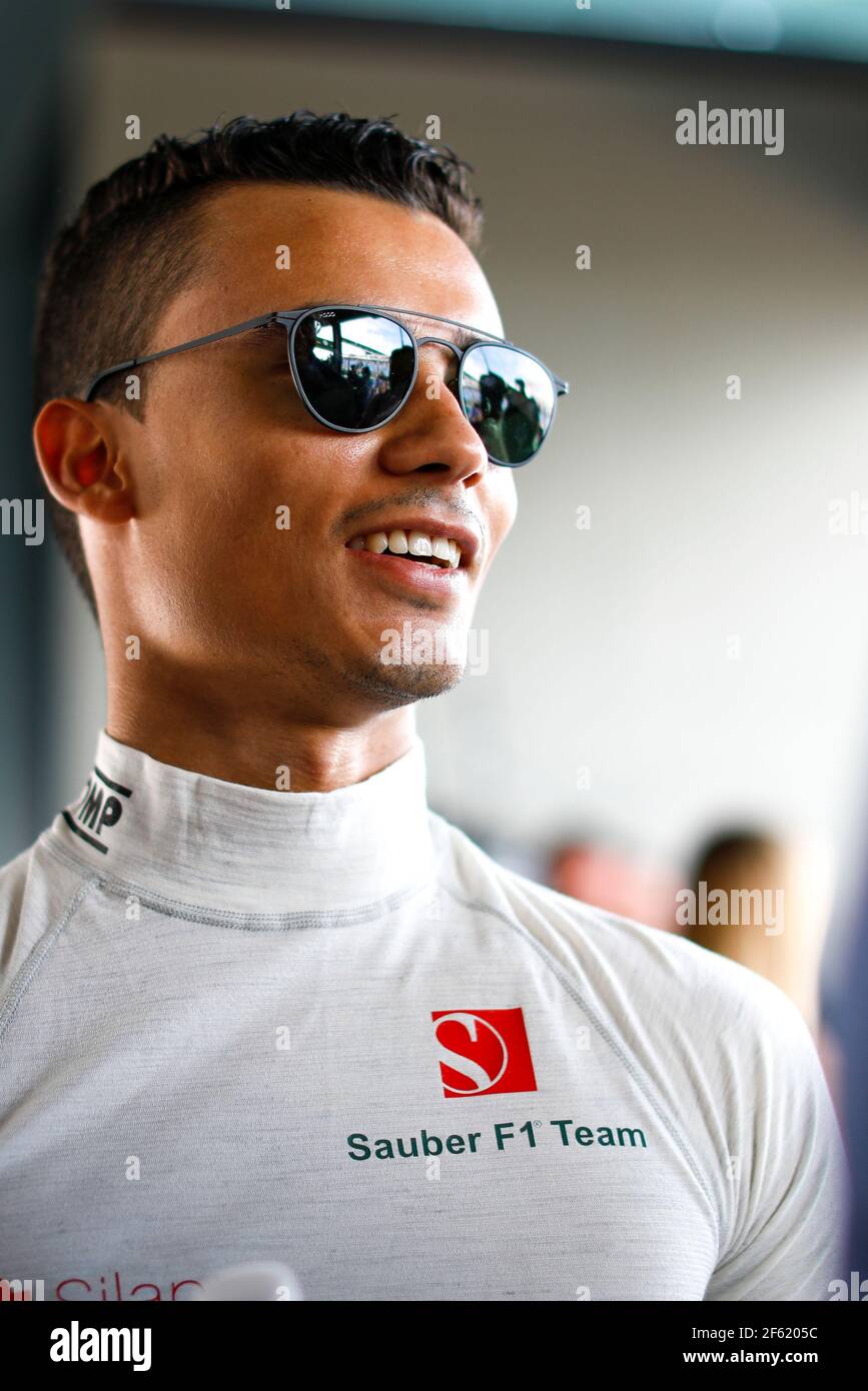 WEHRLEIN Pascal (ger) Sauber F1 C36 ambiance portrait during 2017 ...
