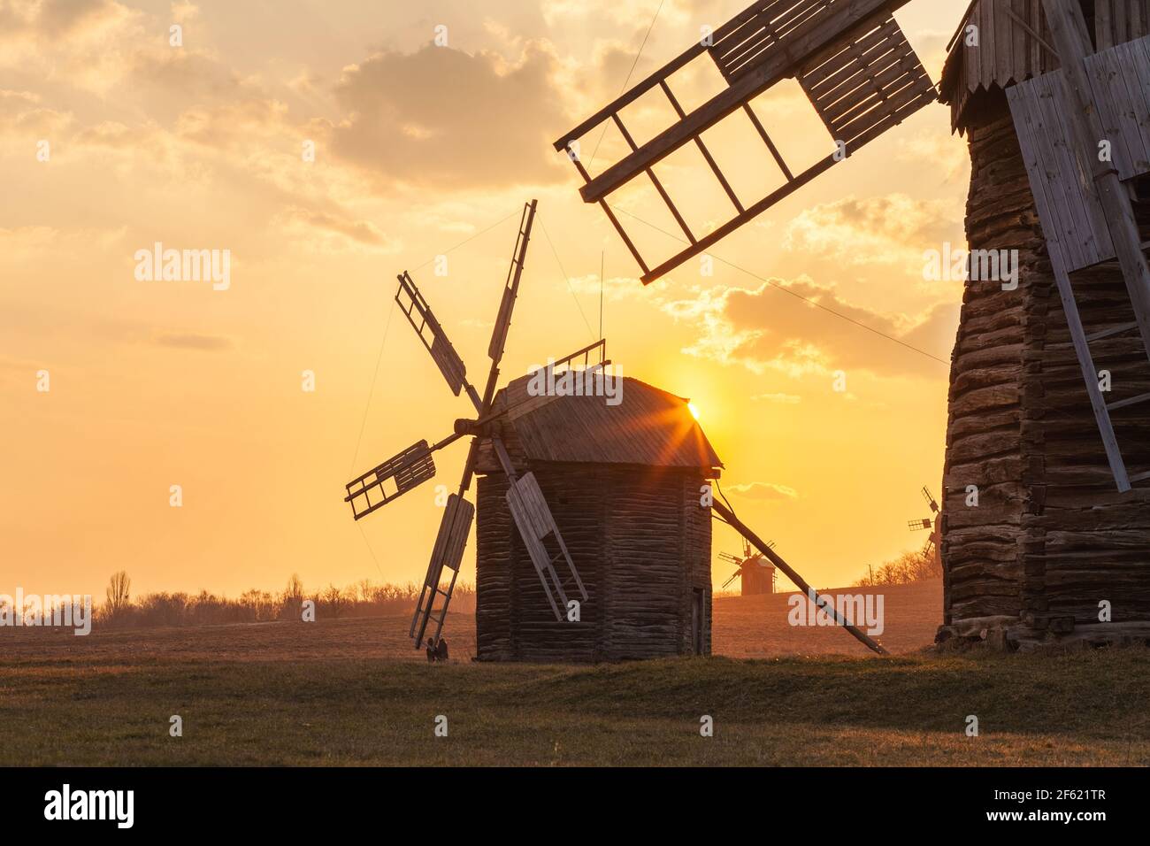 Old mill sunset hi-res stock photography and images - Alamy
