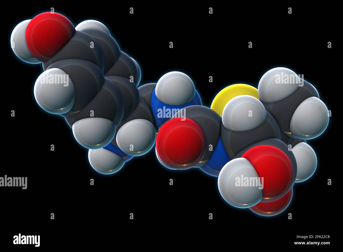 Amoxicillin drug molecule hi-res stock photography and images - Alamy