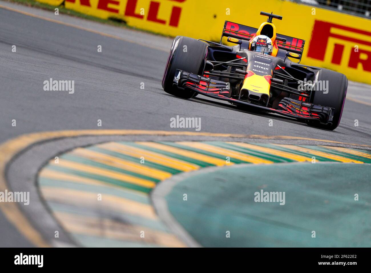 RICCIARDO Daniel (aus) Red Bull Tag Heuer RB13 action during 2017 ...