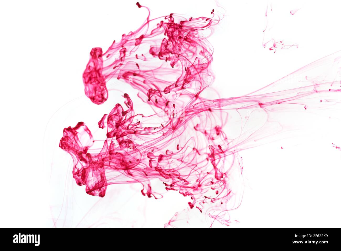 Abstract liquid paint pattern Cut Out Stock Images & Pictures - Alamy