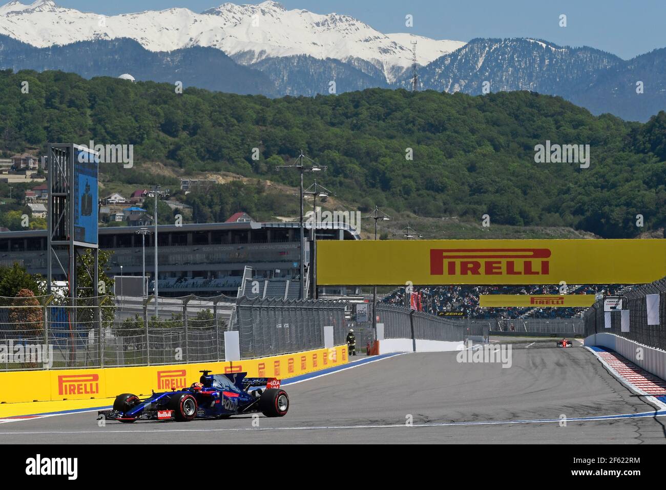 SAINZ Carlos jr (spa) Toro Rosso STR12 action during the 2017 Formula ...