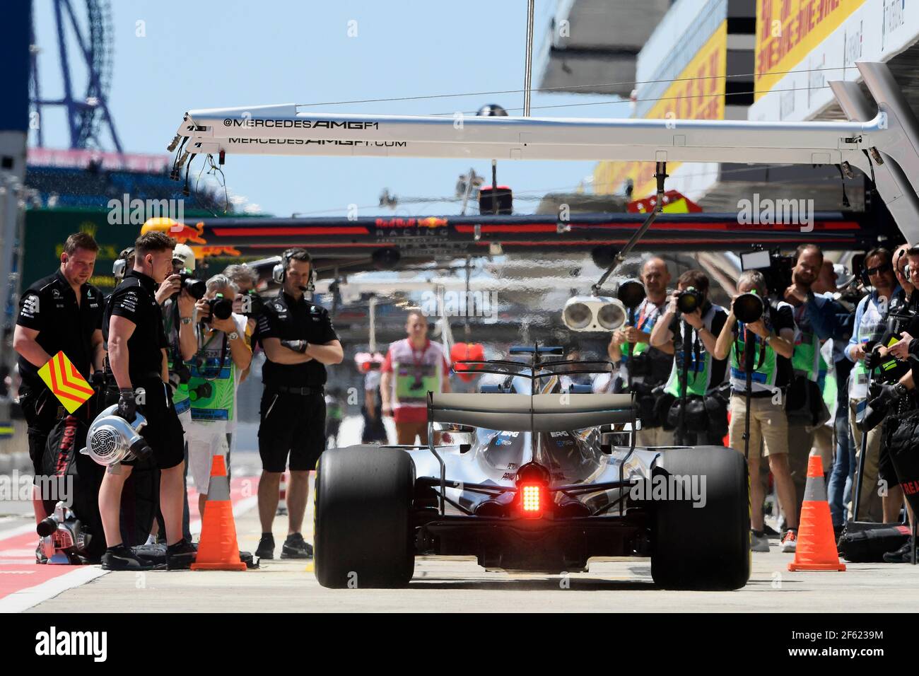 HAMILTON Lewis (gbr) Mercedes W08 Hybrid EQ Power+ team Mercedes GP ...