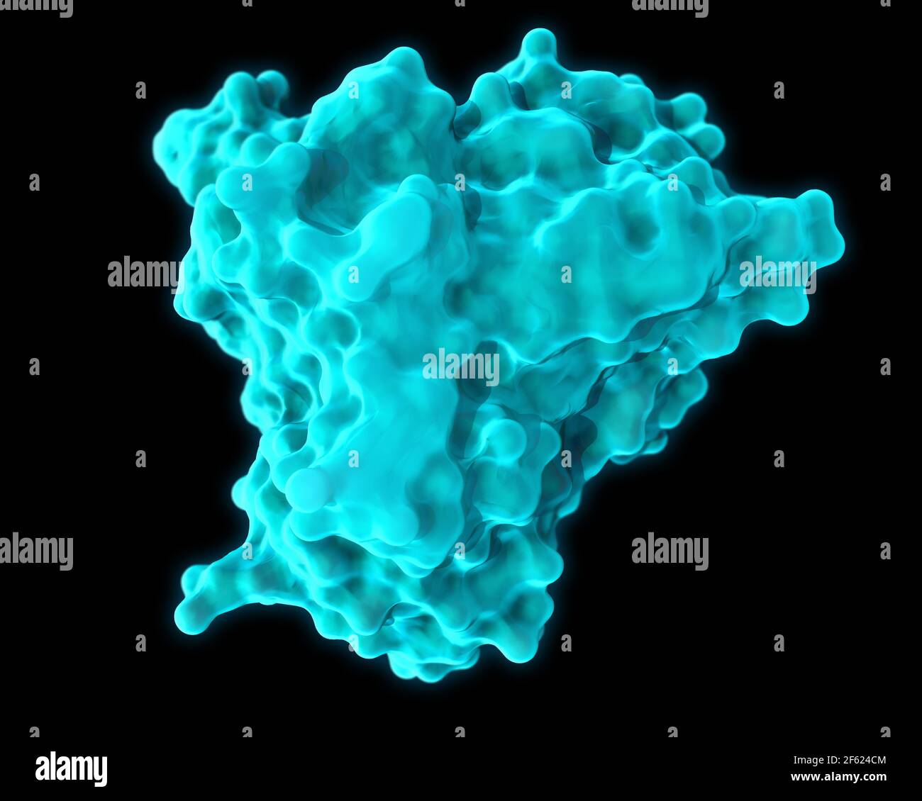 KRAS, Molecular Model Stock Photo - Alamy