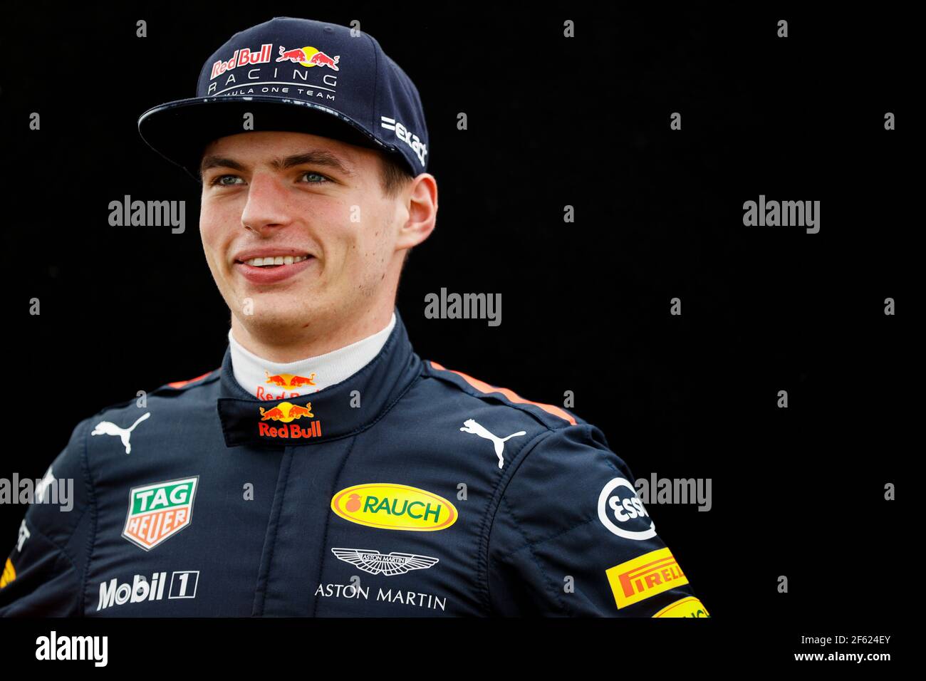 VERSTAPPEN Max (ned) Red Bull Tag Heuer RB13 ambiance portrait during ...