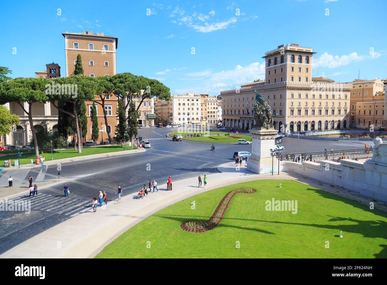 Venice square rome italy hi-res stock photography and images - Alamy