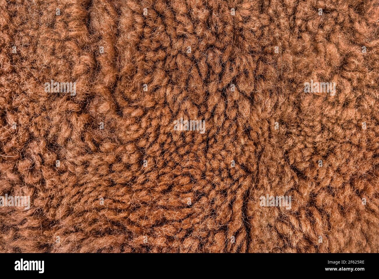 Brown fur texture, natural animal wool background Stock Photo - Alamy