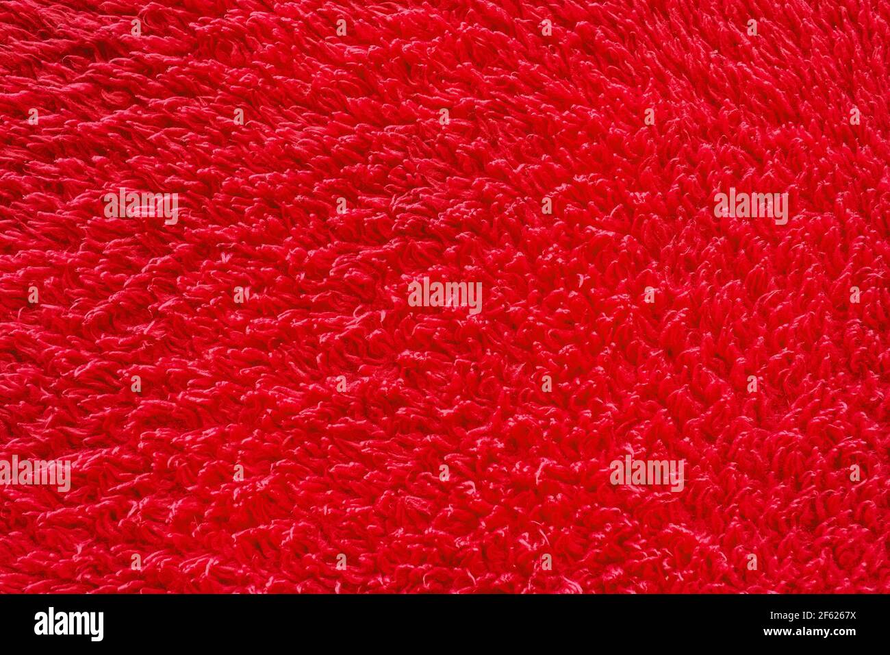 Red color fur background, soft wool material texture Stock Photo - Alamy