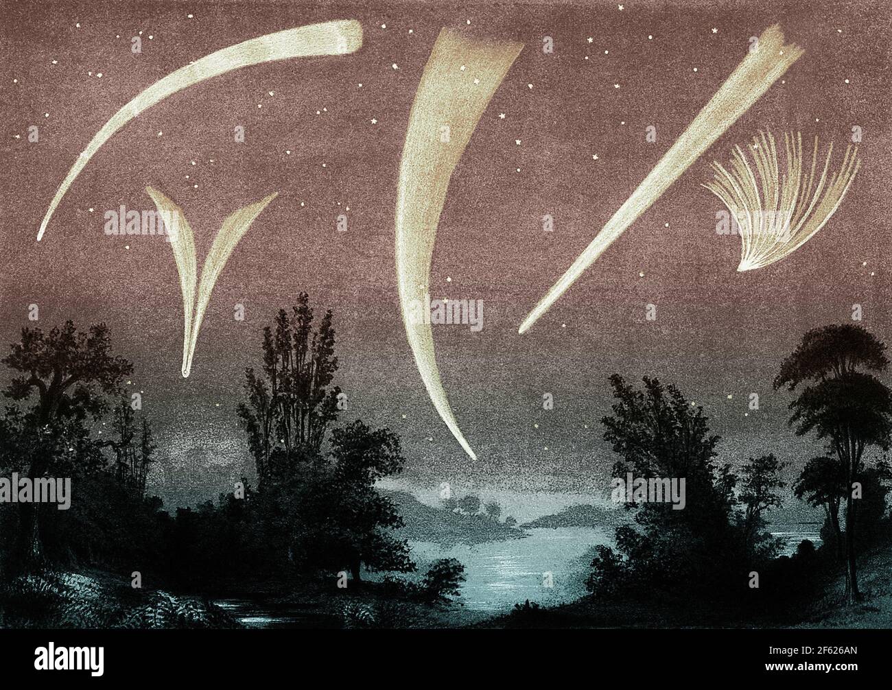Comets 18th Century Hi Res Stock Photography And Images Alamy