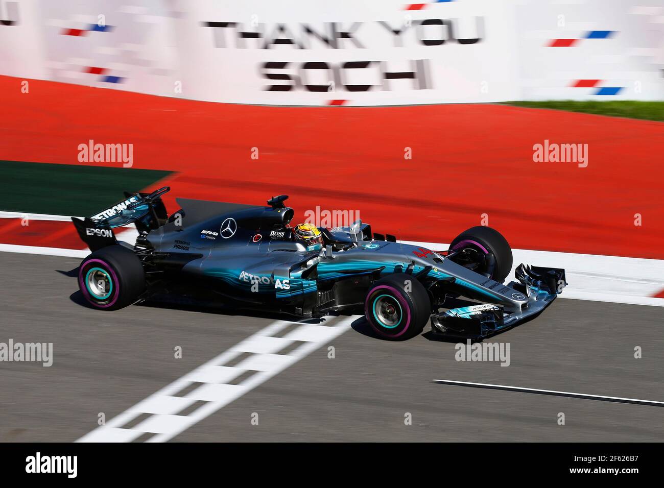 44 HAMILTON Lewis (gbr) Mercedes W08 Hybrid EQ Power+ team Mercedes GP ...