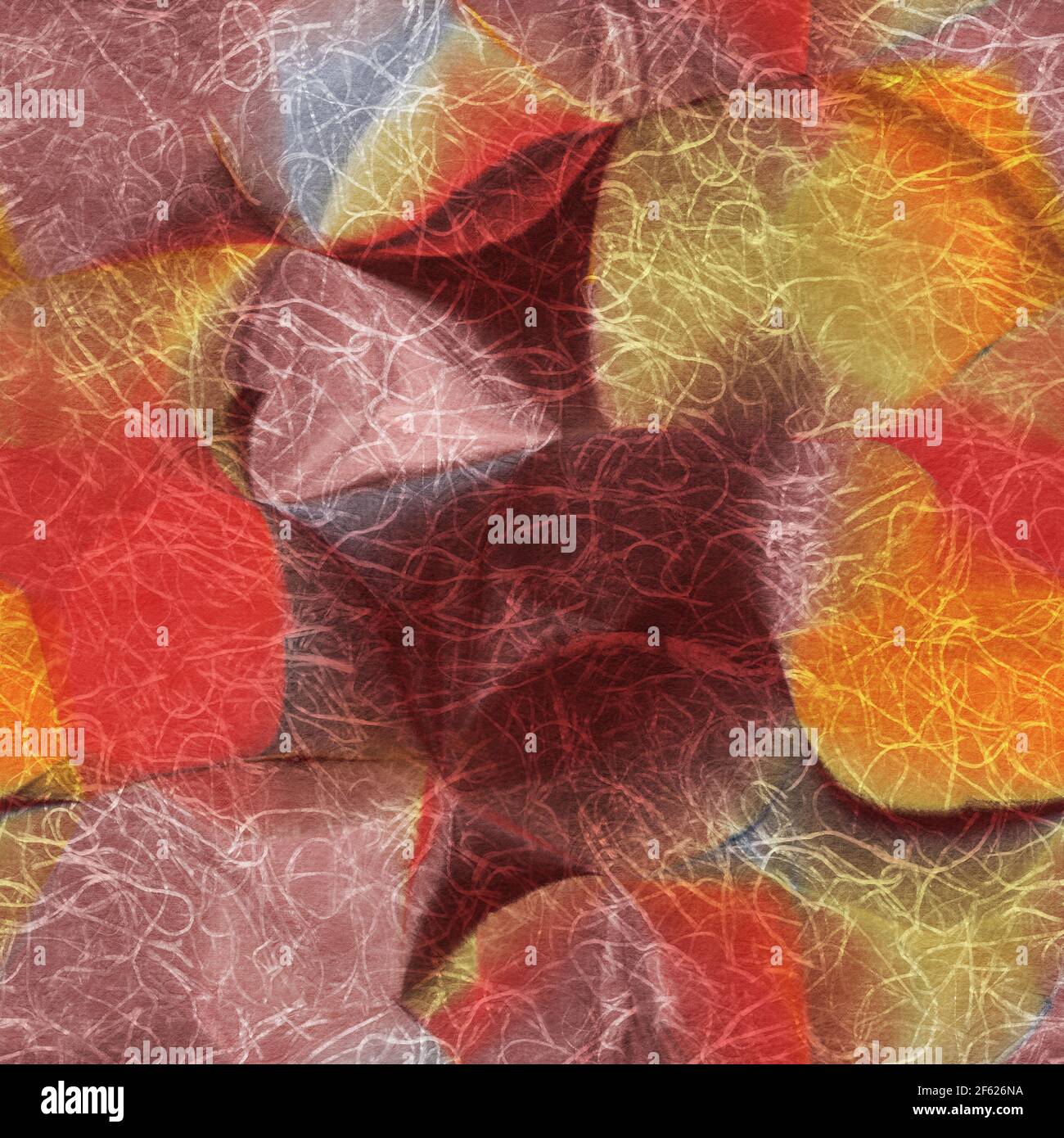 Seamless abstract blobs of color paper texture Stock Photo - Alamy