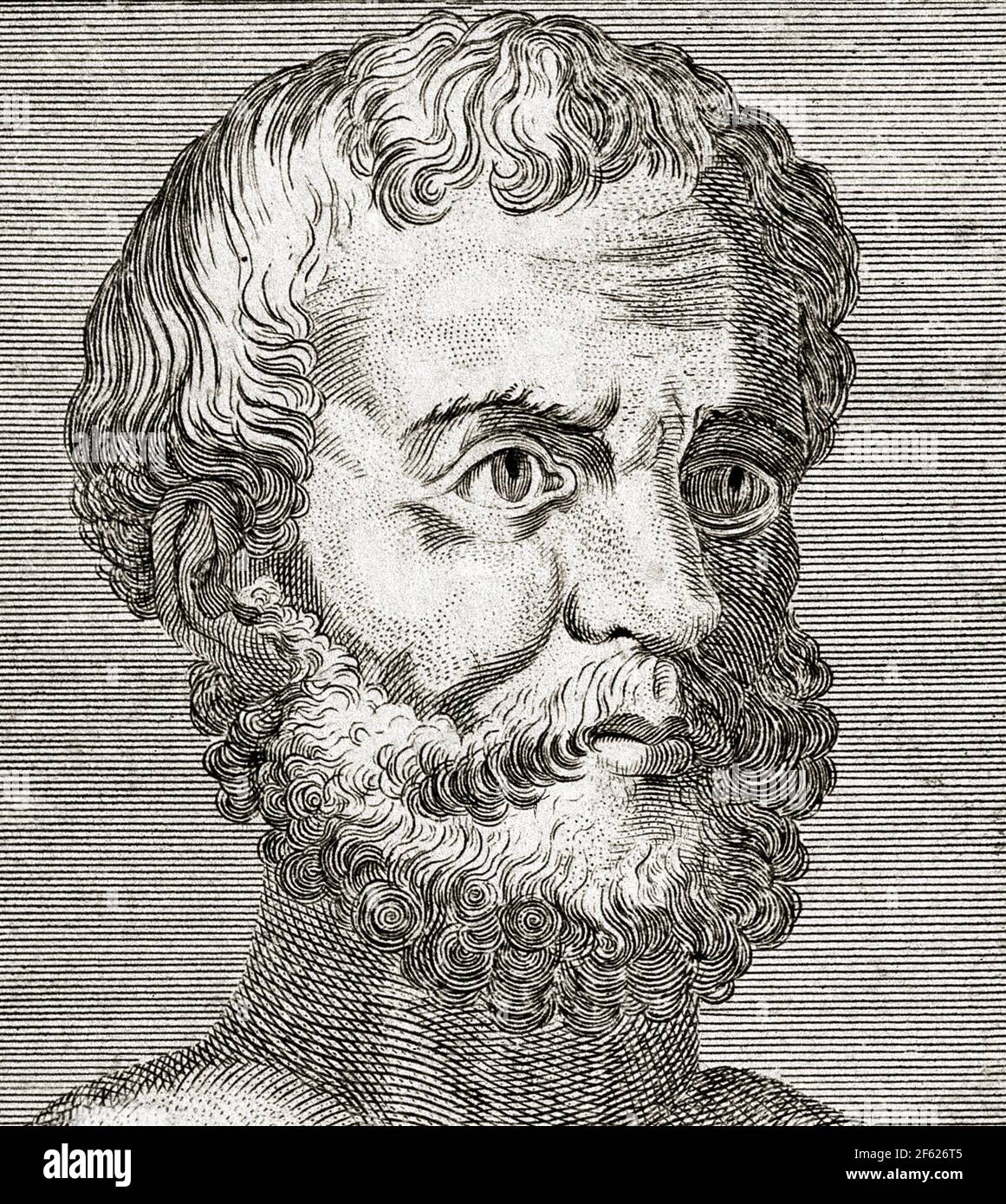 Theophrastus, Ancient Greek Botanist and Philosopher Stock Photo - Alamy