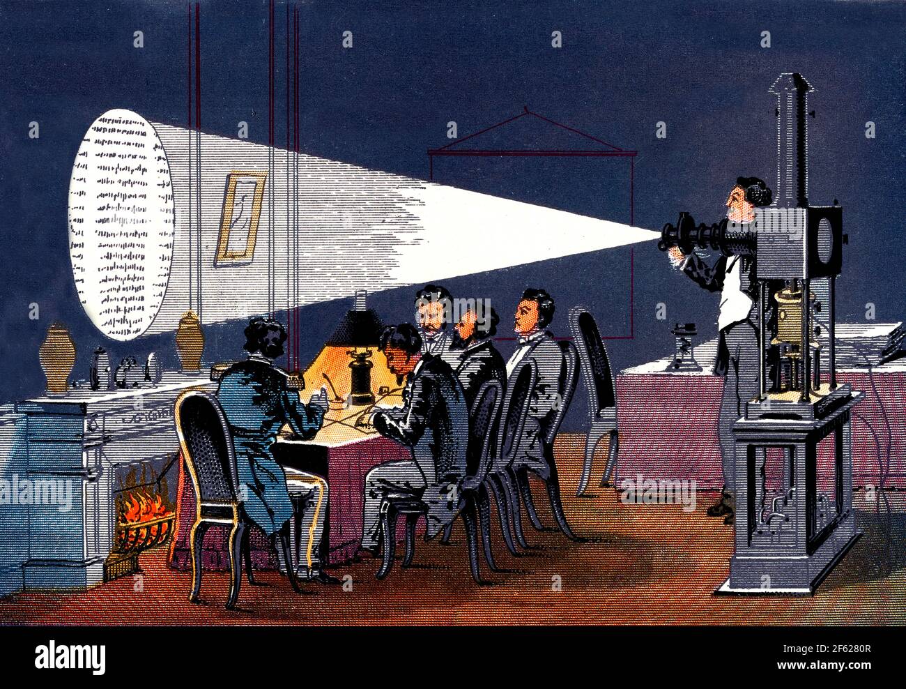 Magic lantern 19th century hi-res stock photography and images - Alamy