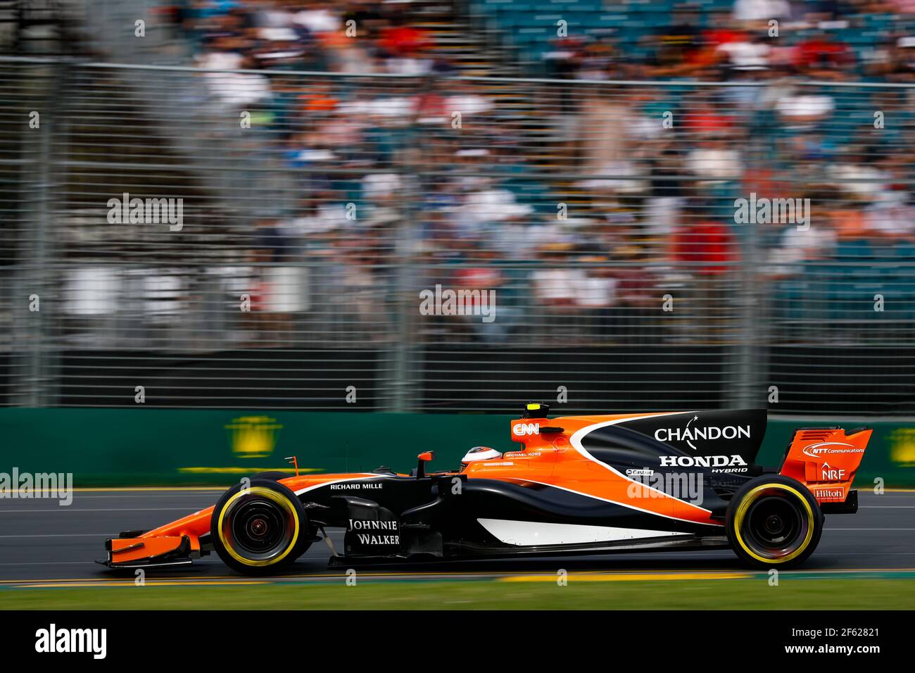 VANDOORNE Stoffel (bel) McLaren Honda MCL32 action during 2017 Formula ...