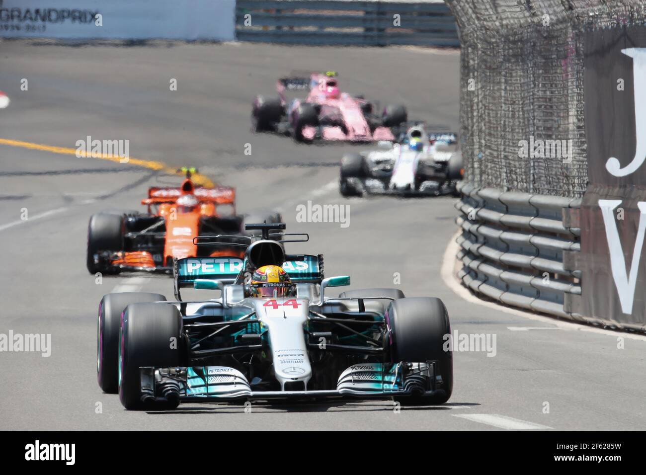 44 HAMILTON Lewis (gbr) Mercedes W08 Hybrid EQ Power+ team Mercedes GP ...