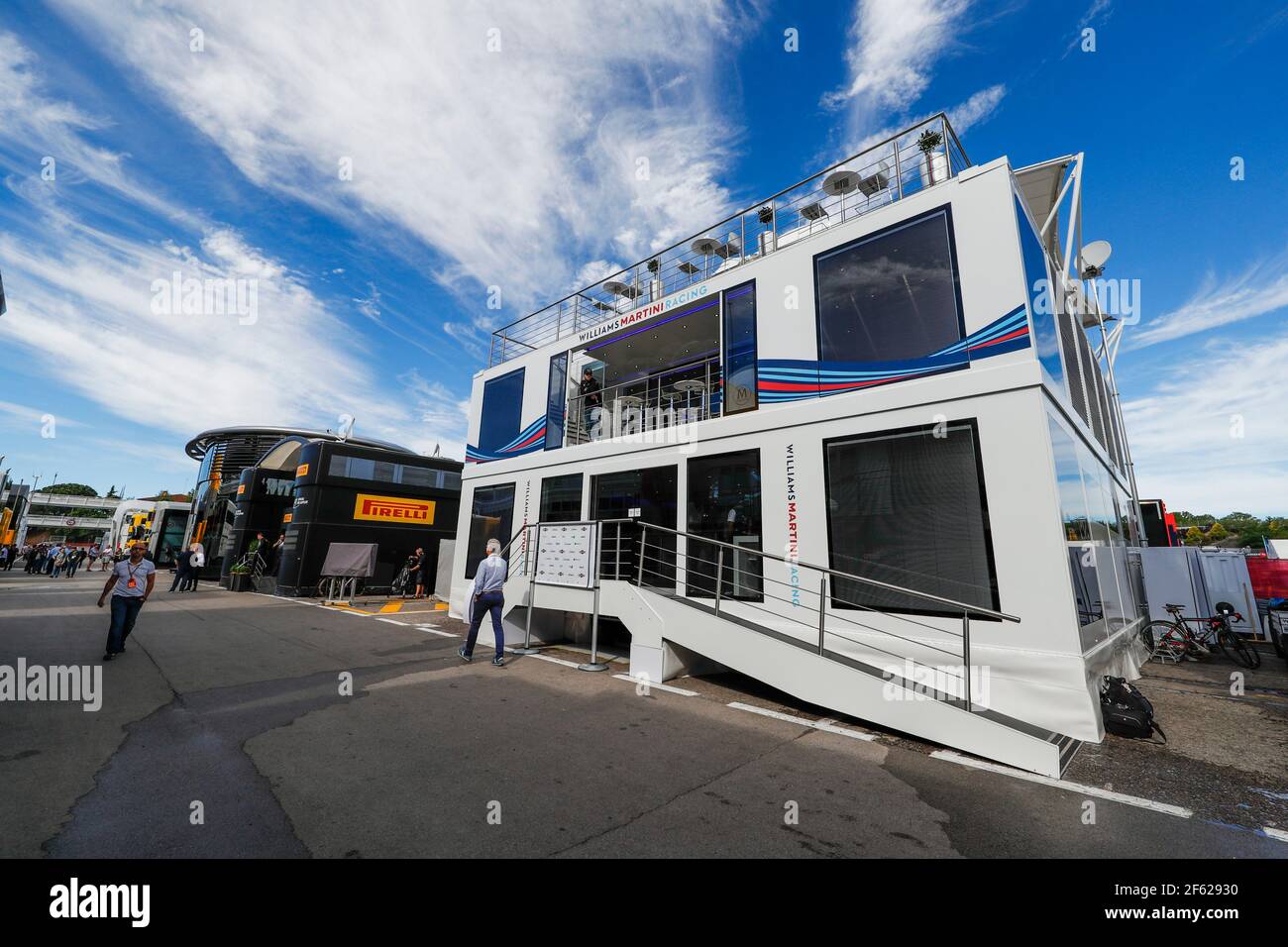 Williams motorhome hospitality hi-res stock photography and images - Alamy
