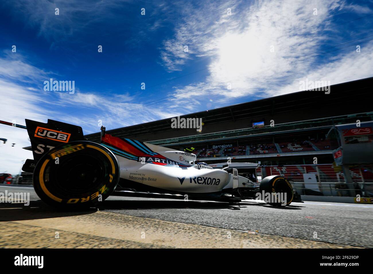 STROLL Lance (can) Williams f1 Mercedes FW40, action during 2017 ...