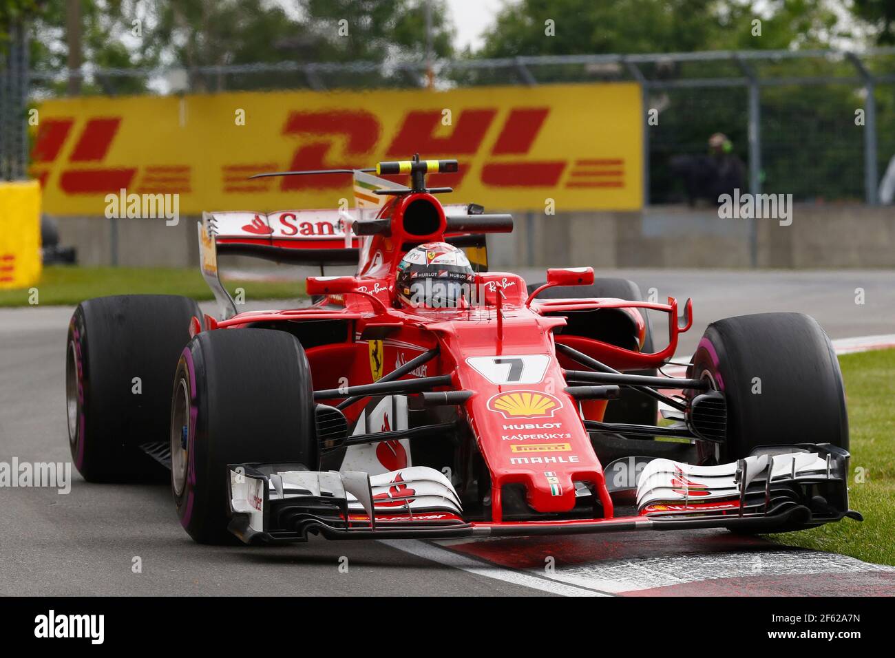 07 RAIKKONEN Kimi (fin) Ferrari SF70-H team scuderia Ferrari, action ...