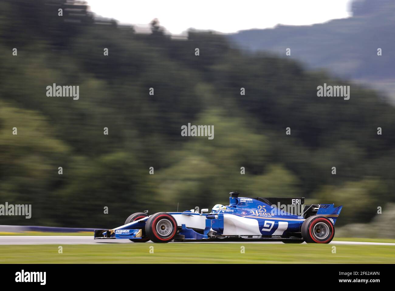 ERICSSON Marcus (swe) Sauber F1 C36, action during the 2017 Formula One ...