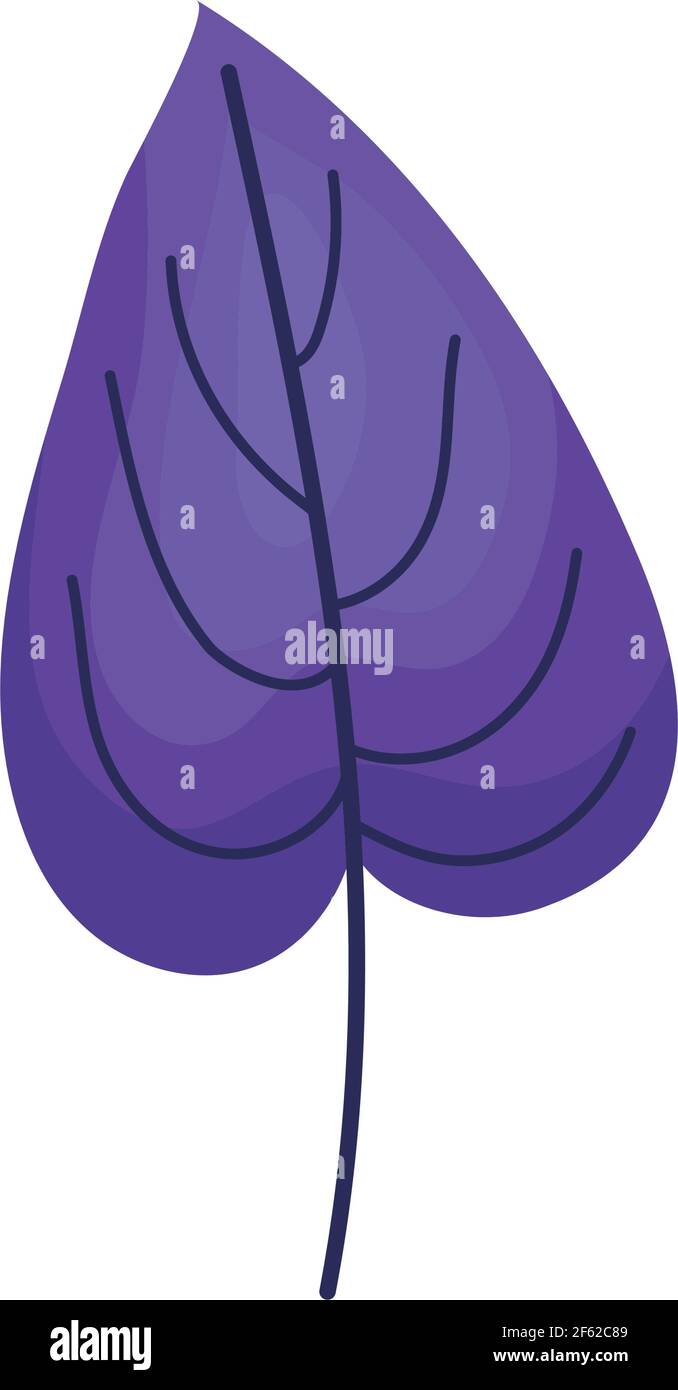 cute purple leaf Stock Vector Image & Art - Alamy