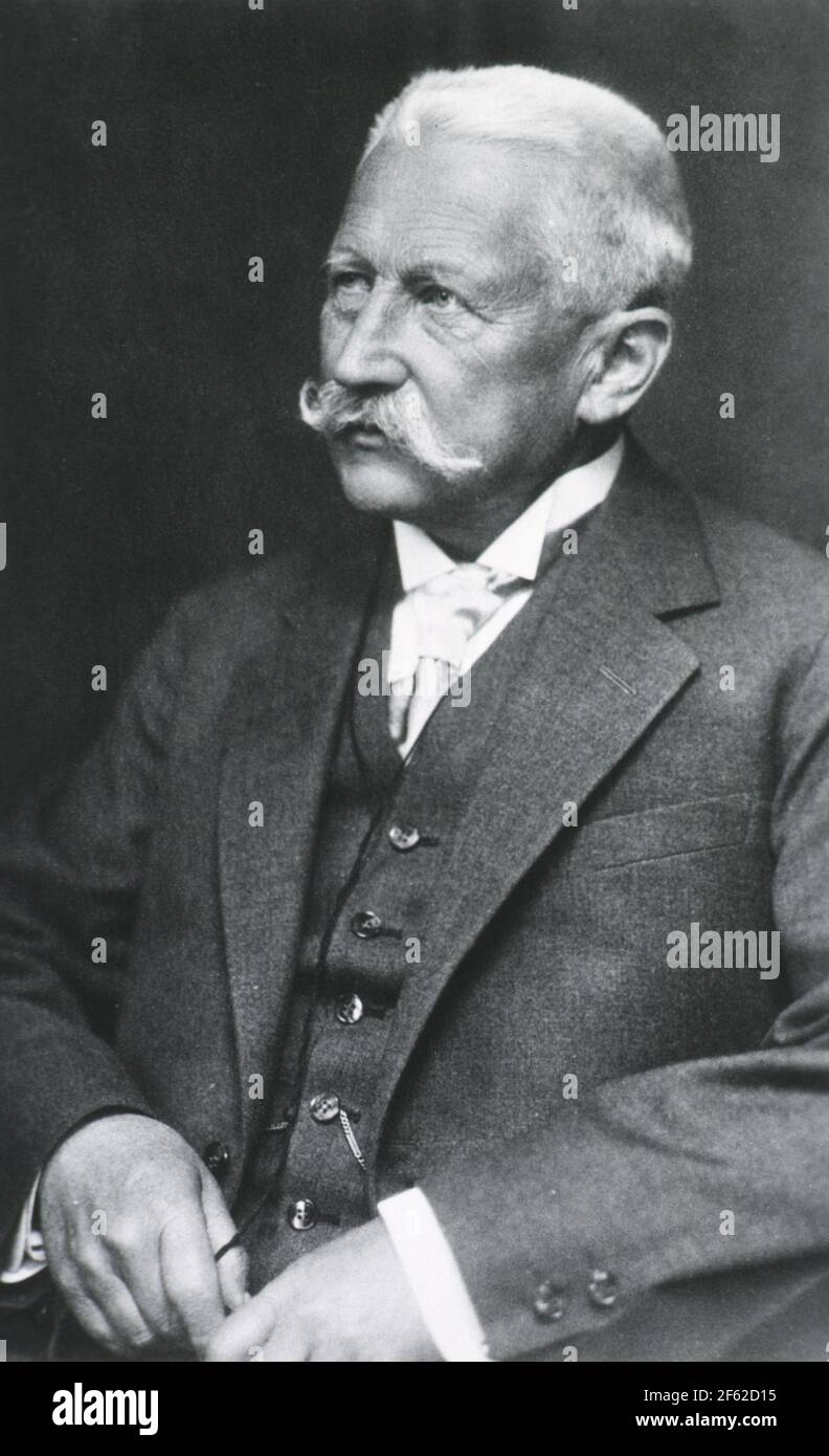 Richard Pfeiffer, German Bacteriologist Stock Photo - Alamy