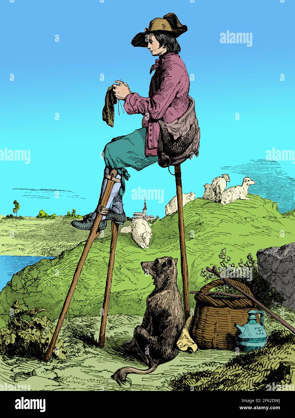 19th century man france hi-res stock photography and images - Alamy