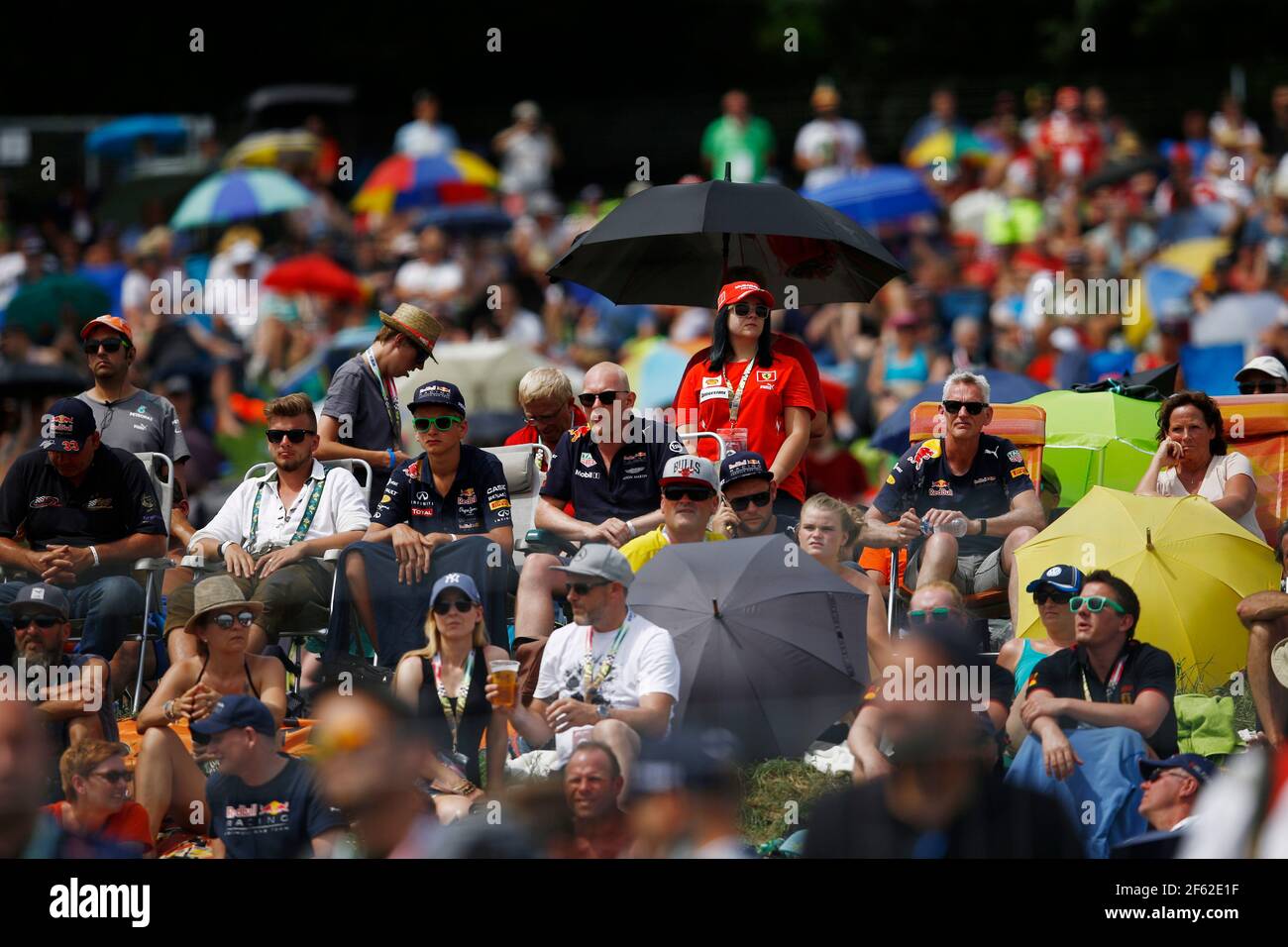 foule crowd during the 2017 Formula One World Championship, Grand Prix ...