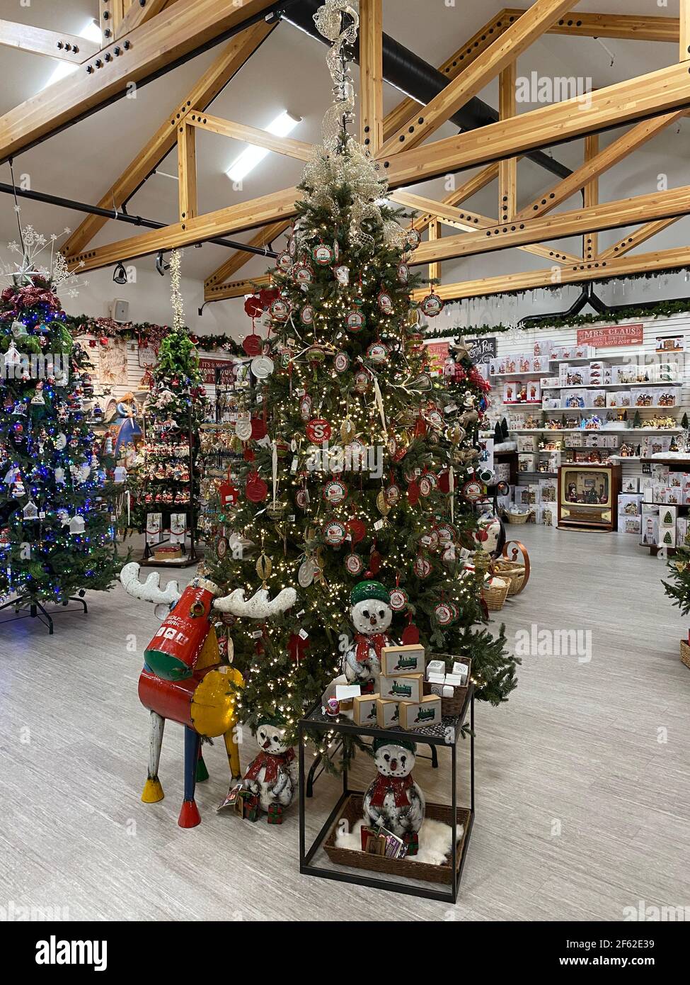 North Pole Alaska, Santa Store and Workshop, North Pole, Alaska, Monday ...