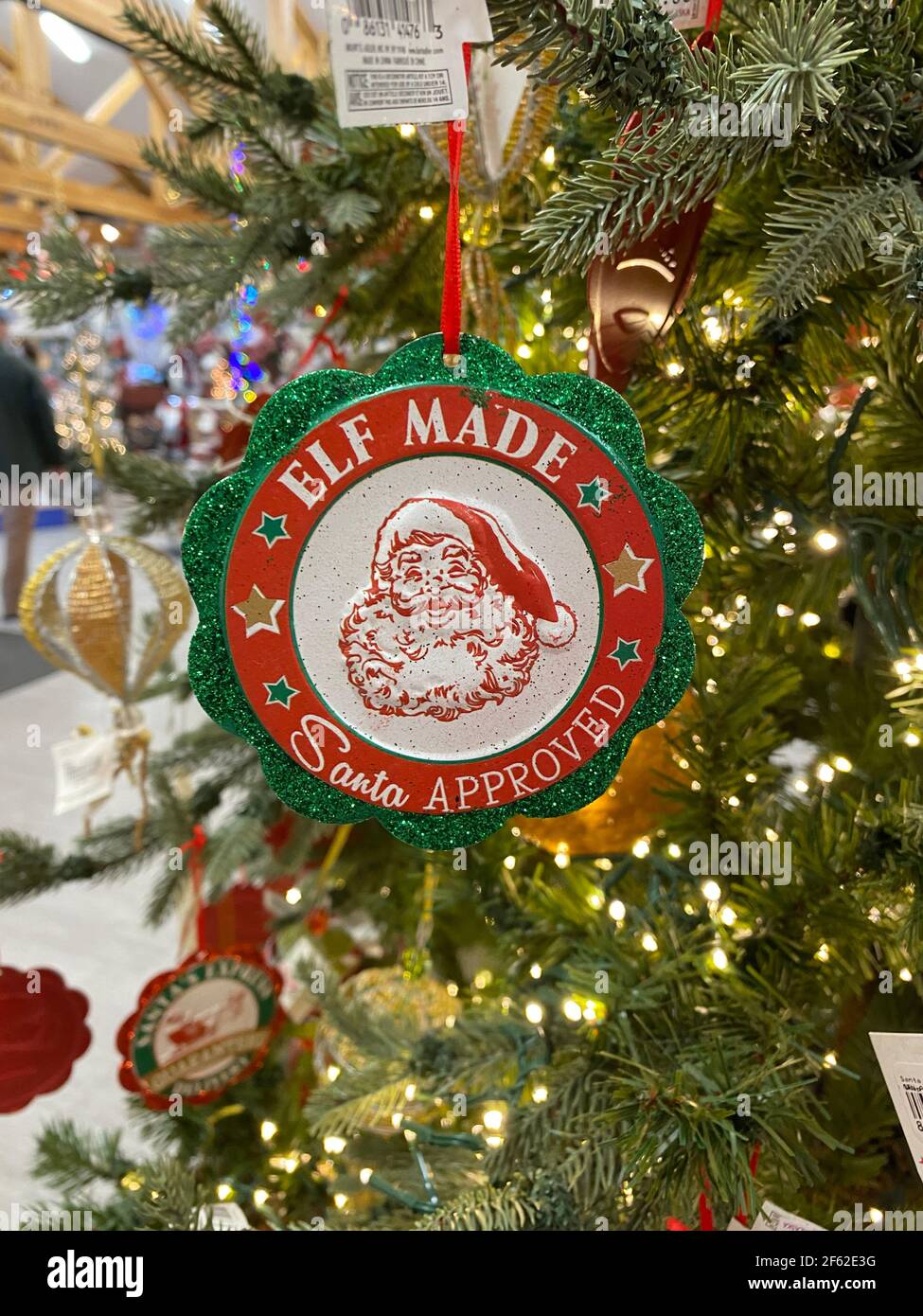 North Pole Alaska, Santa Store and Workshop, North Pole, Alaska, Monday ...