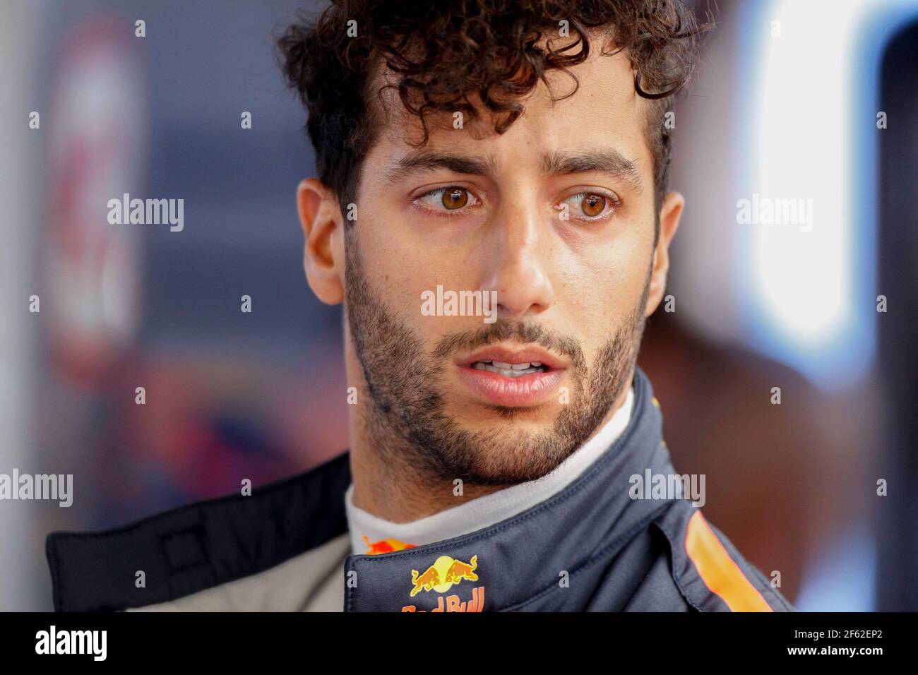 RICCIARDO Daniel (aus) Red Bull Tag Heuer RB13 Ambiance portrait during ...