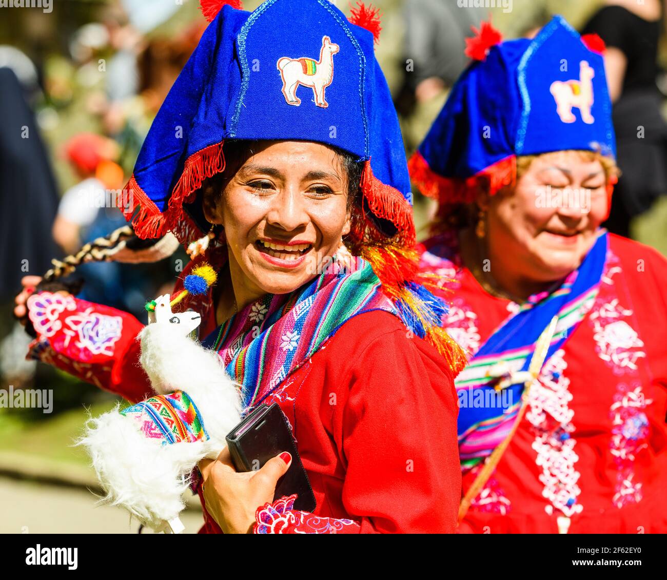 HAMMARKULLEN, SWEDEN - MAY 25, 2019: Face of a beautiful carnival queen ...