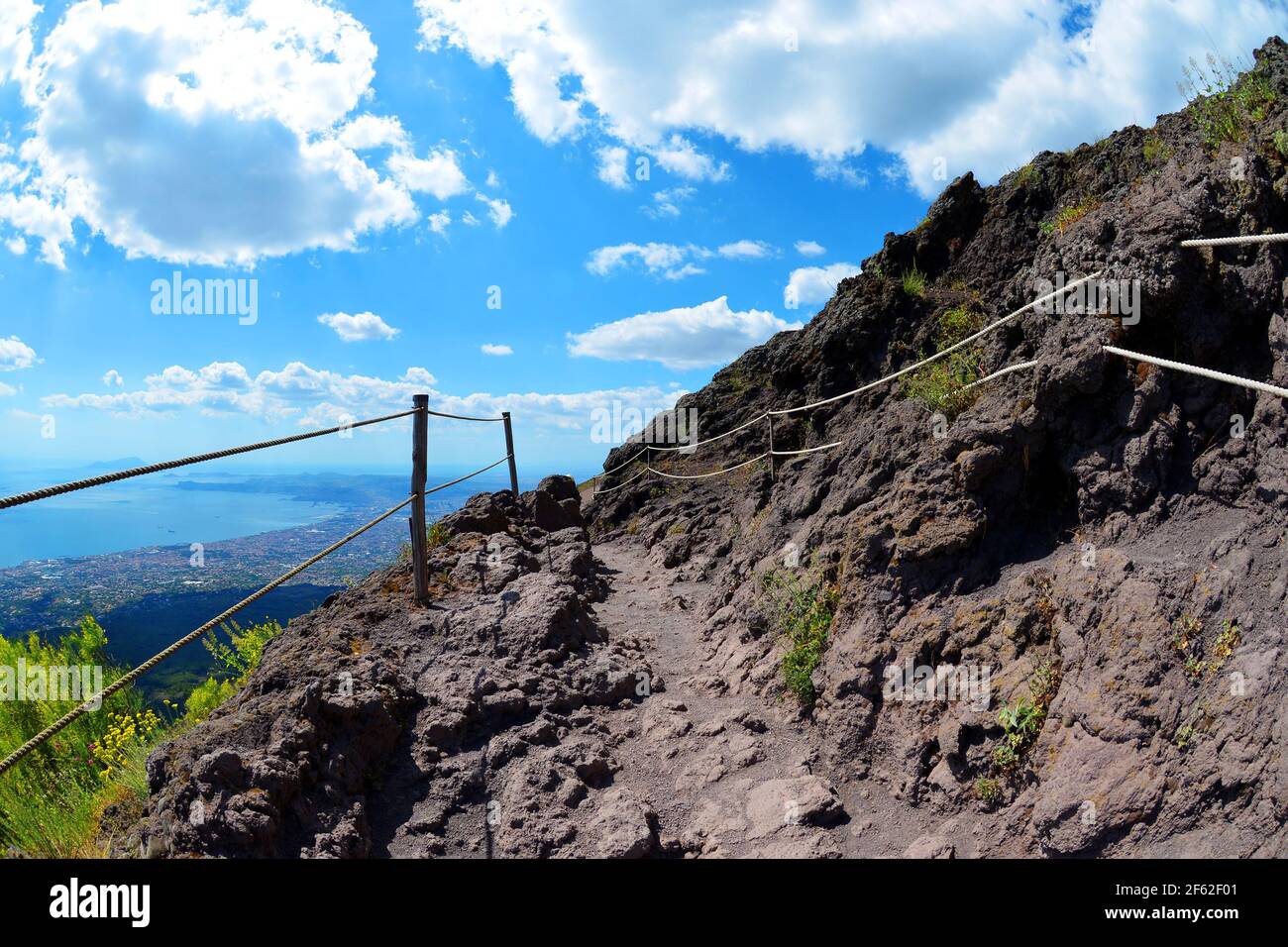 Mt vesuvius hiking hi-res stock photography and images - Alamy