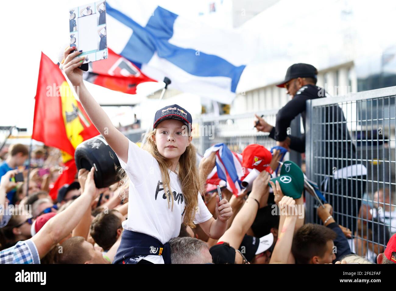 Lewis hamilton supporters hi-res stock photography and images - Alamy