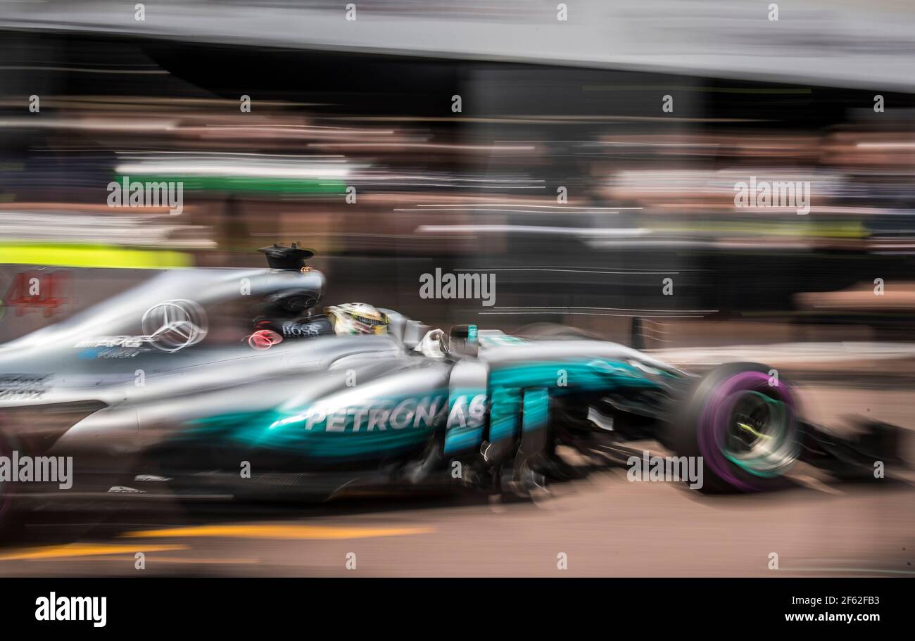 44 HAMILTON Lewis (gbr) Mercedes W08 Hybrid EQ Power+ team Mercedes GP ...