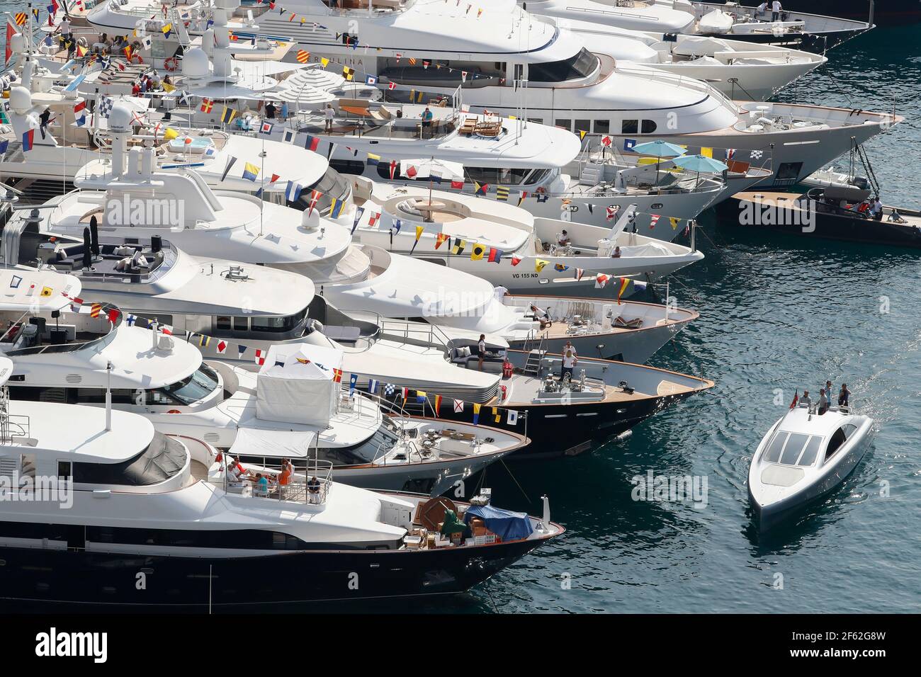 Harbor of Monaco during the 2017 Formula One World Championship, Grand ...