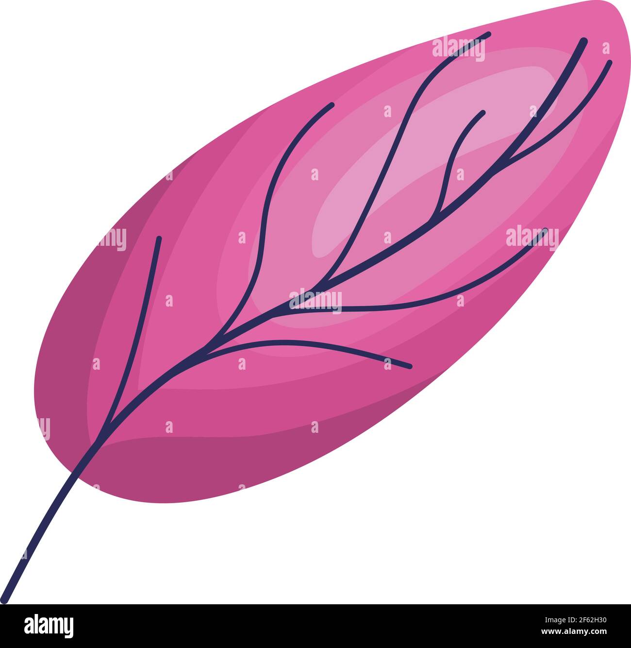 pink leaf icon Stock Vector Image & Art - Alamy