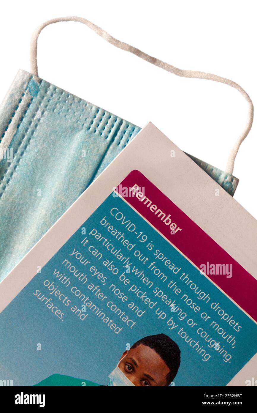 After contact with contaminated objects and surfaces hi-res stock ...