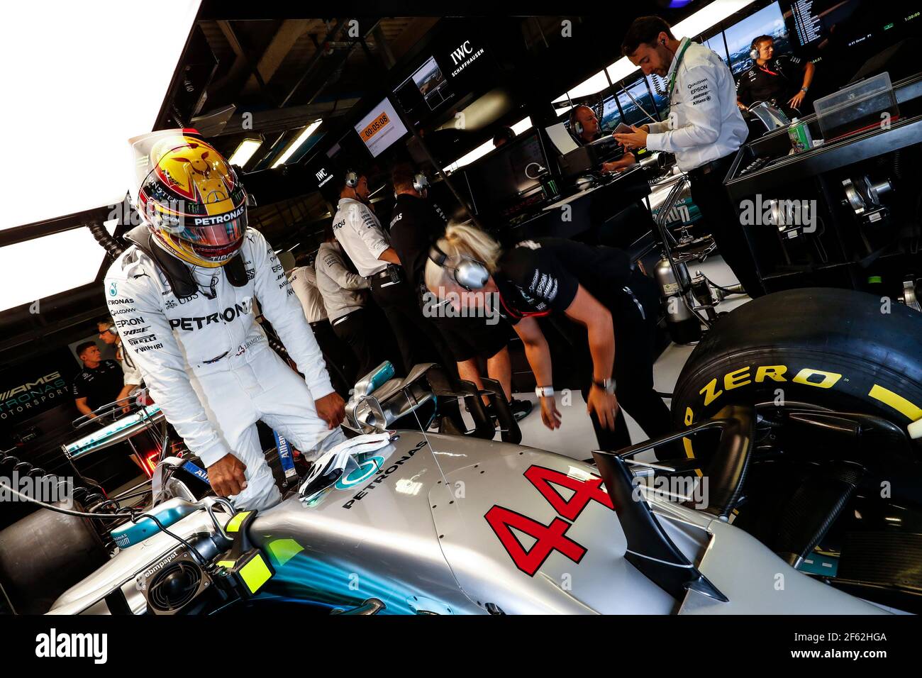 Lewis hamilton italy 2017 2017 hi-res stock photography and images - Alamy