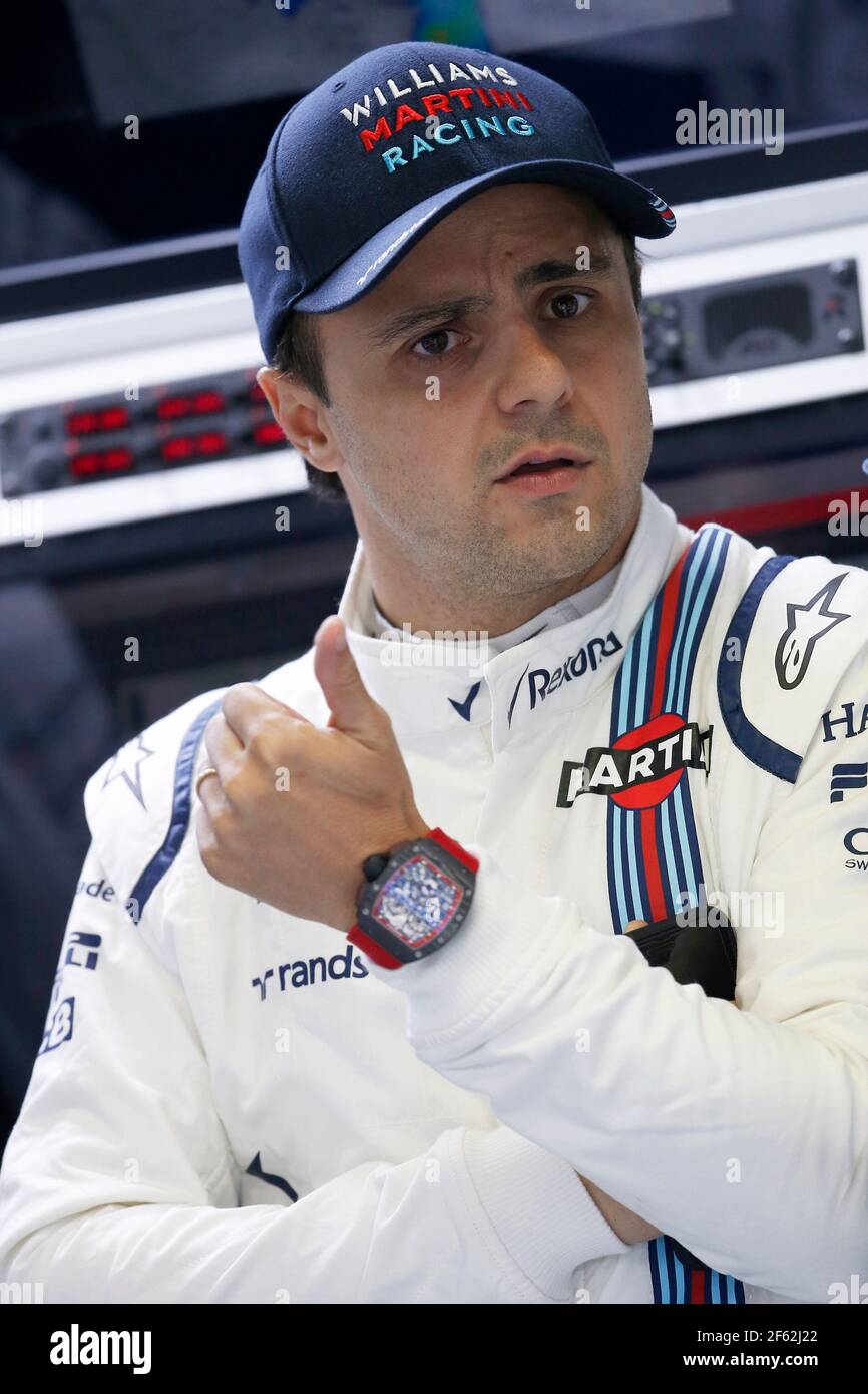 MASSA Felipe (bra) Williams f1 Mercedes FW40 ambiance portrait during ...