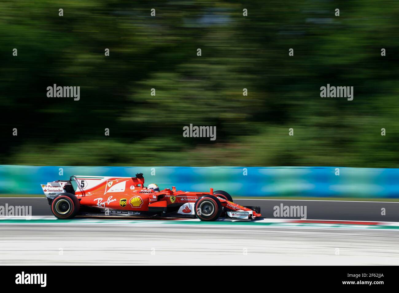 VETTEL Sebastian (ger) Ferrari SF70-H team scuderia Ferrari action ...